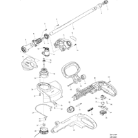 Makita Ur180d tekeningen en onderdelen | Kruis Gereedschappen